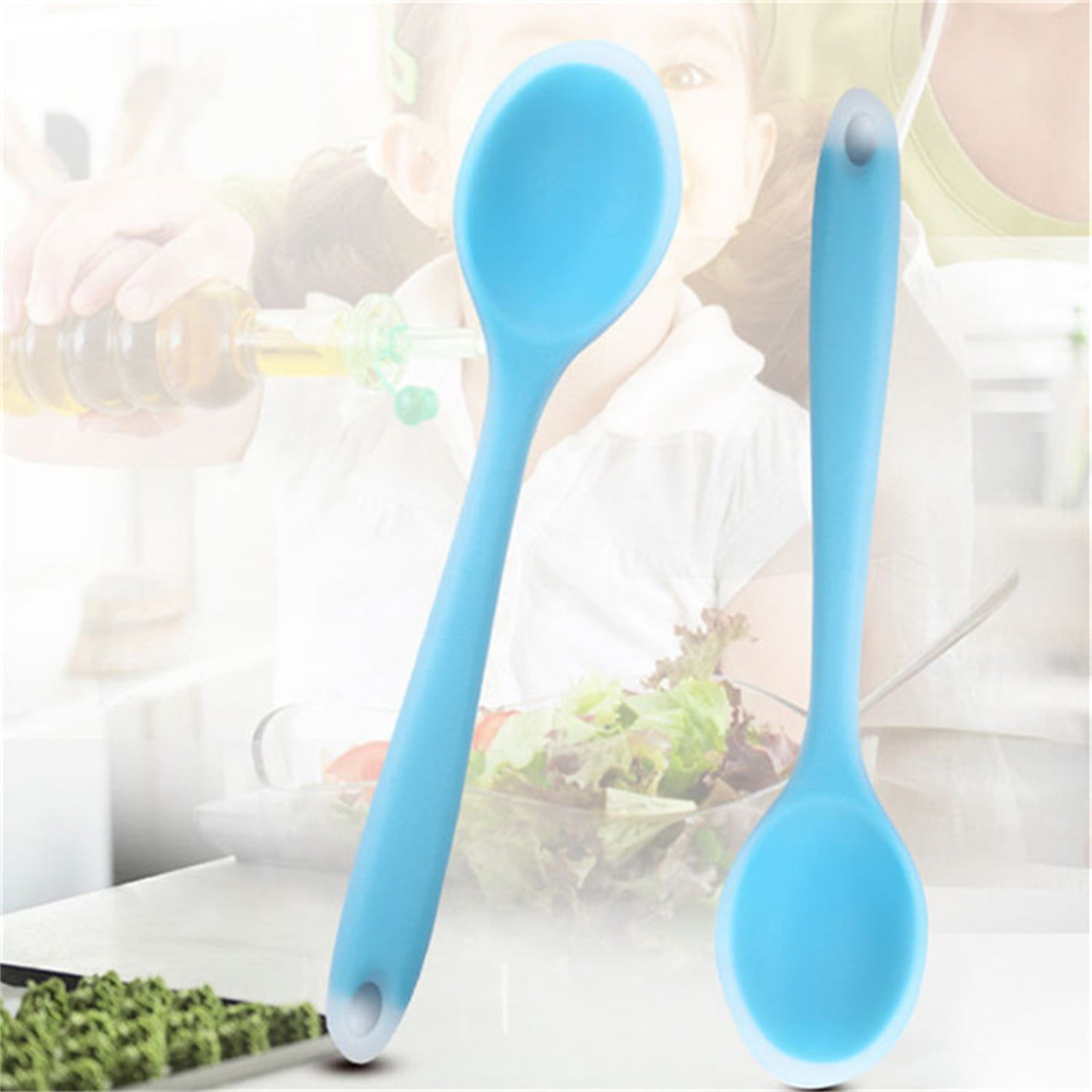 GZHCGSM Cooking Utensils Silicone Spoon Kitchenware Cooking Spoon ...