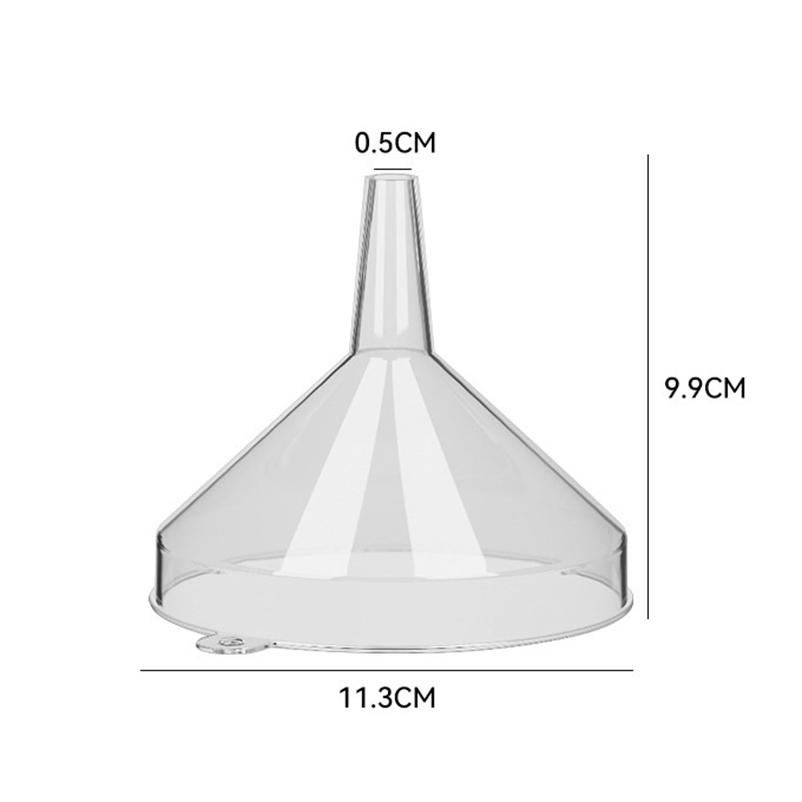 GZHCGSM Food Grade Cooking Funnel Mini Funnels Small Plastic Funnel For ...