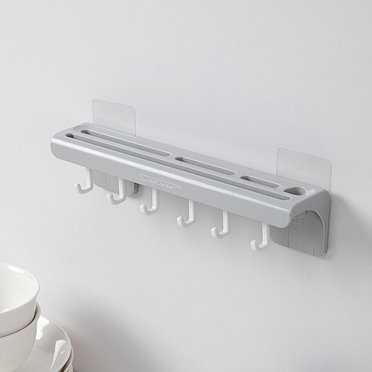 ReaNea Stainless Steel Kitchenware Rack, Wall Mounted Cooking Tools ...