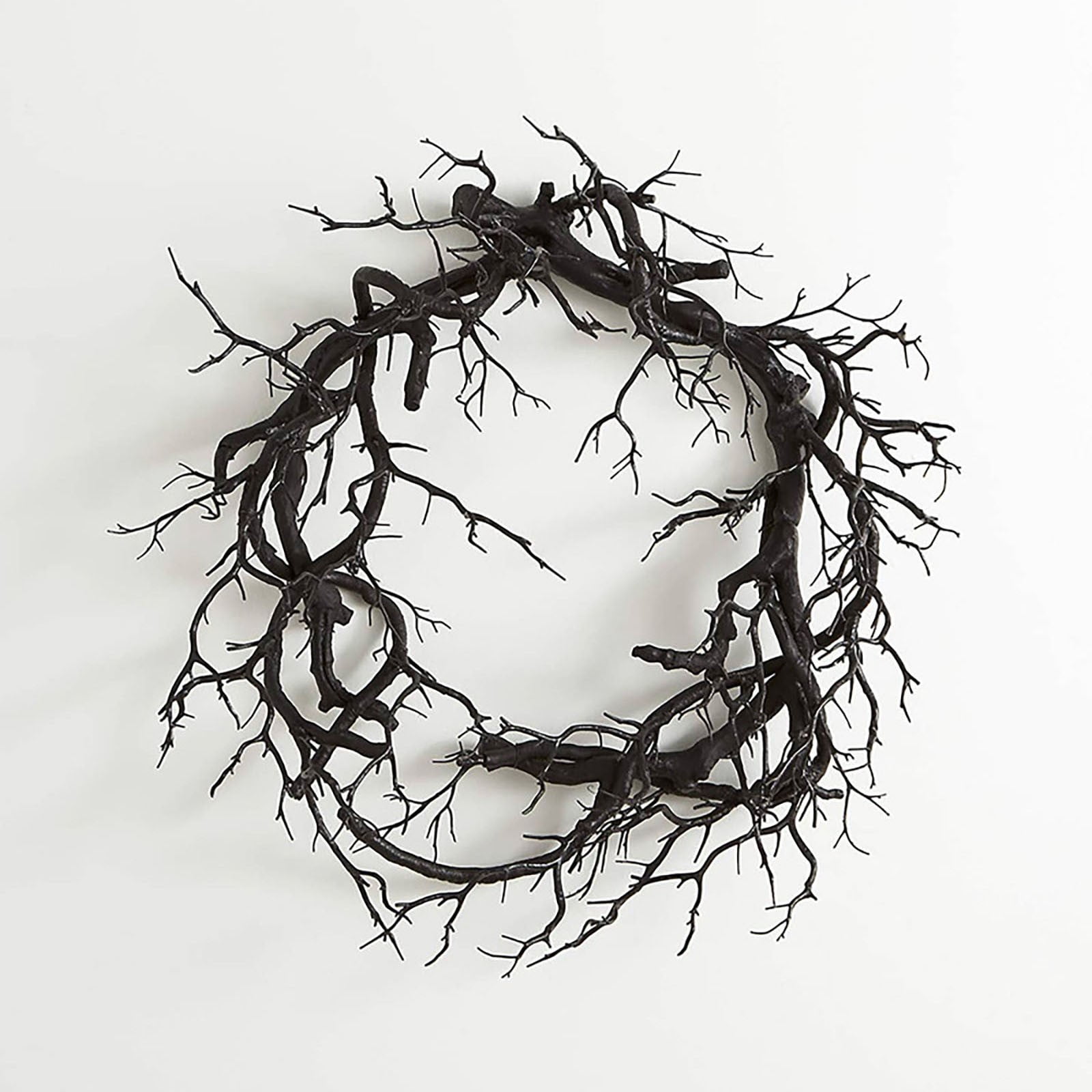 GZHCGSM Outdoor Wreaths for Front Door Halloween Dead Branch Garland ...