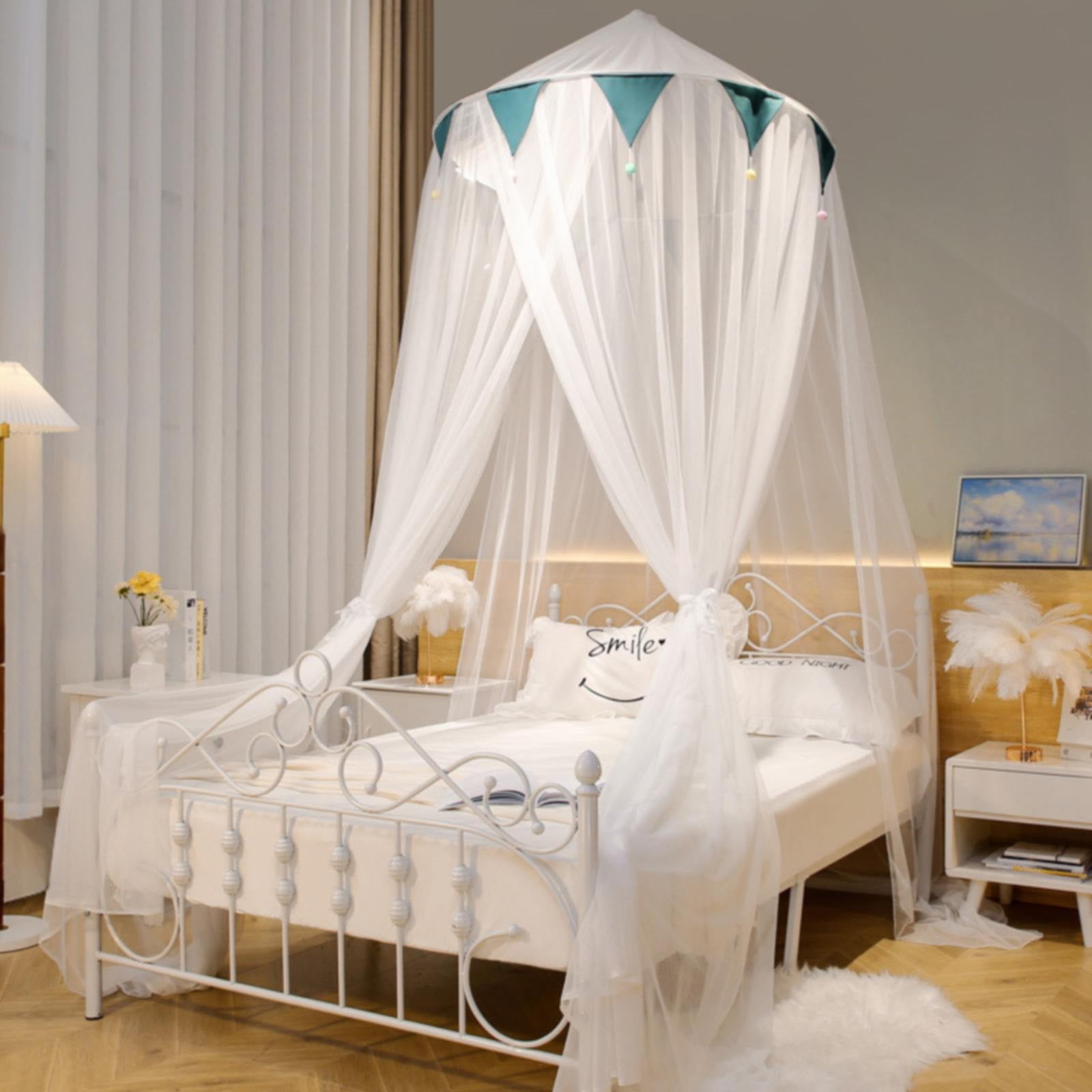 GZHCGSM Spacious Folding Net Bed Suspended Ceiling Net Princess Wind ...