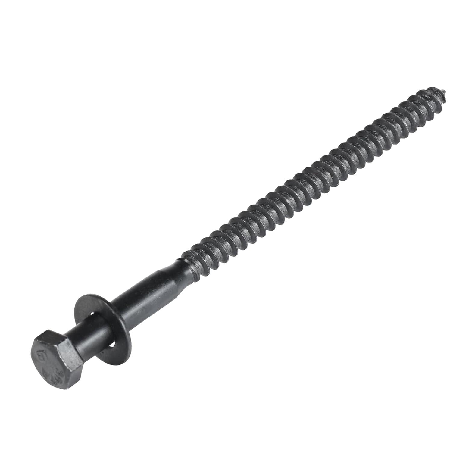 GZHJMY 1/4 x 6 (50 Pack) Lag Screw Set, includes 50 Screws and 50 ...