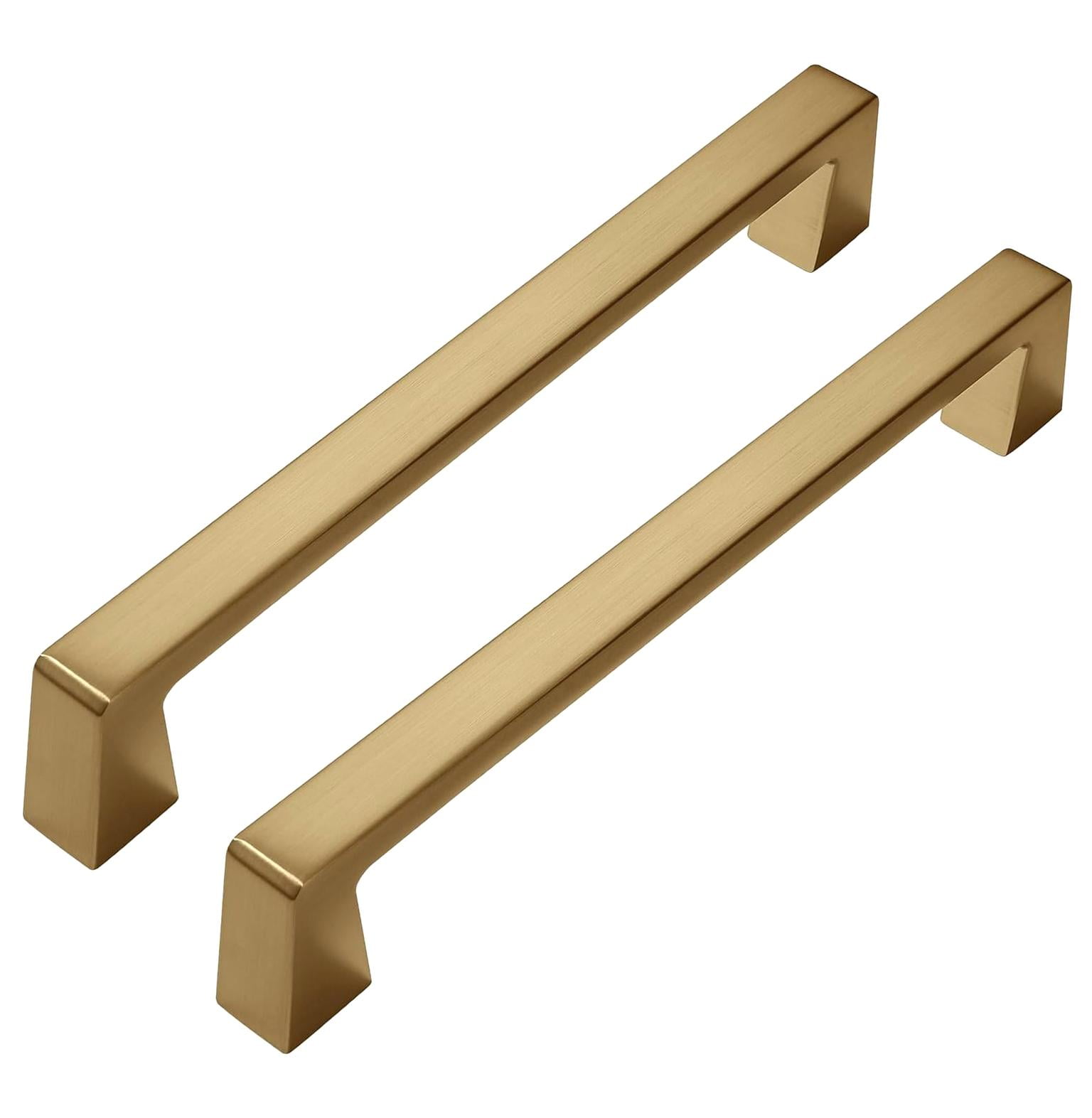 GZHJMY 10 Pack 6.25 Inch(160mm) Kitchen Cabinet Handles, Bronze Cabinet ...