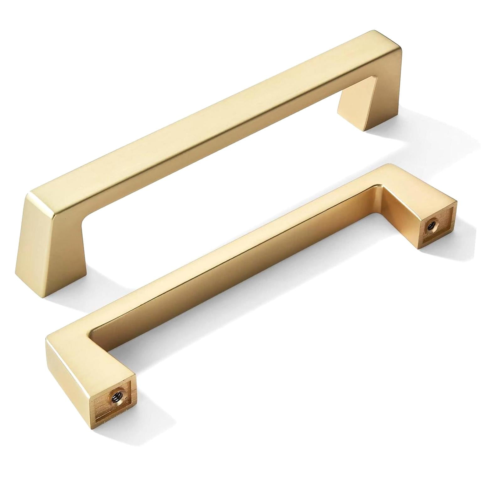 GZHJMY 10 Pack 6.25 Inch(160mm) Kitchen Cabinet Handles, Bronze Cabinet ...