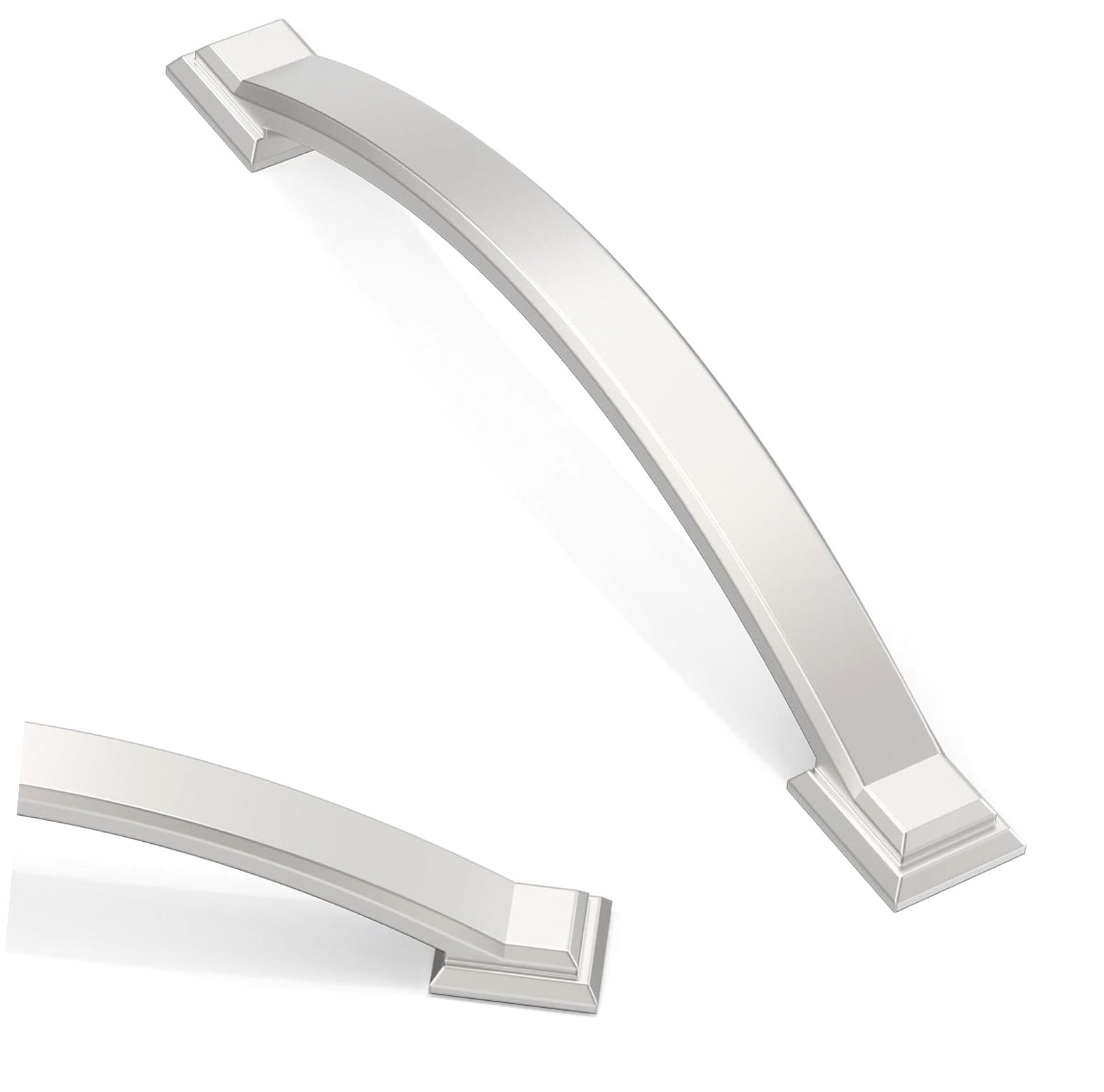 GZHJMY 10-Piece Brushed Satin Nickel Cabinet Pulls, 5-Inch (128mm ...