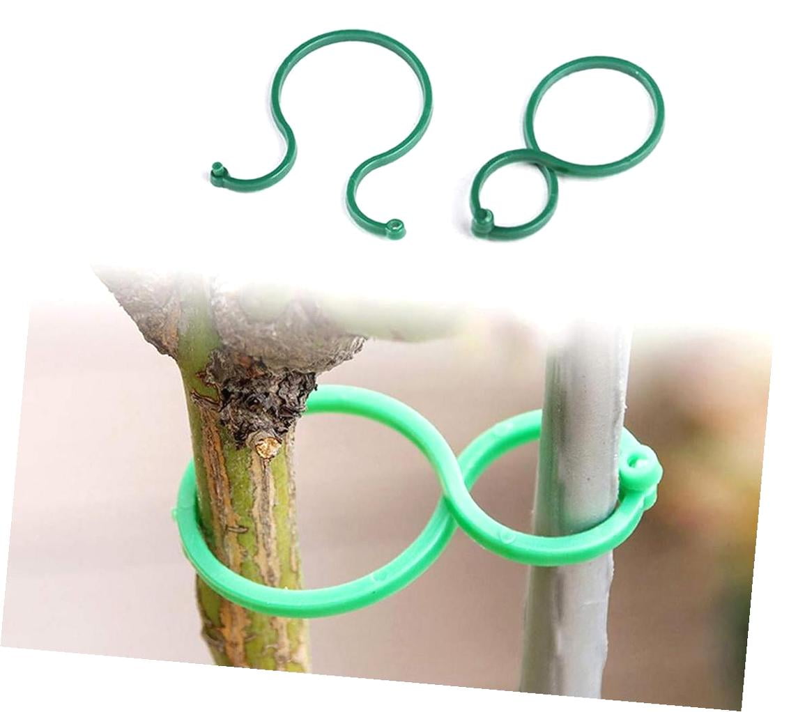 GZHJMY 100 Pcs Plant Clip Ties, Garden Support Clips for Vegetables ...