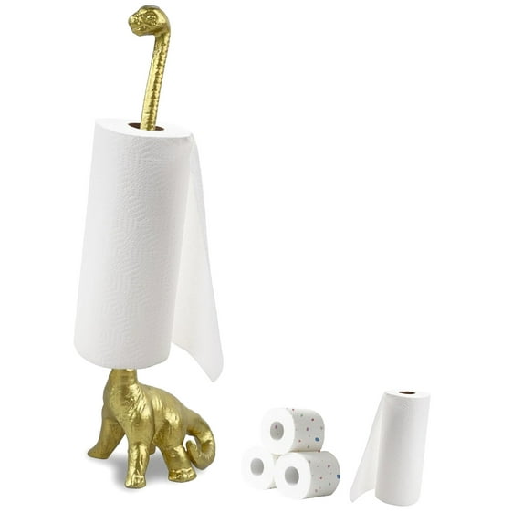 GZHJMY 15" Paper Holder for Bathroom Kitchen Cast Iron Free Standing ...