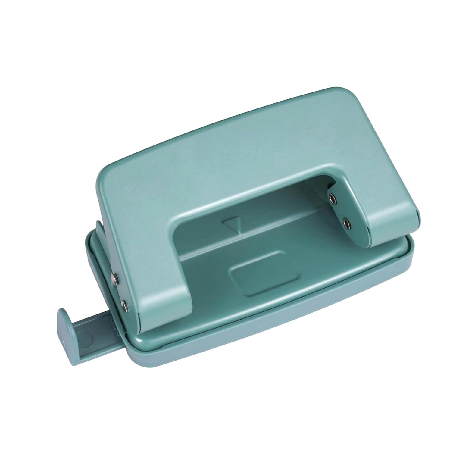GZHJMY 2 Hole Paper 1/4", Metal Blue 2 Hole Puncher for File Folder ...