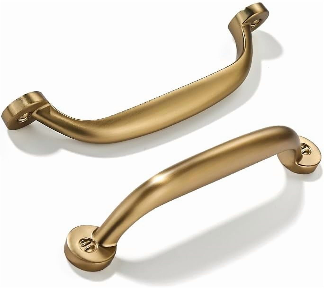 GZHJMY 2 Pack 4 Inch Hole Center Bronze Cabinet Pulls Drawer Handles ...