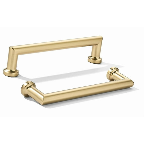 GZHJMY 2-Pack 5-Inch(128mm) Bronze Cabinet Pulls, Warm Handles for ...