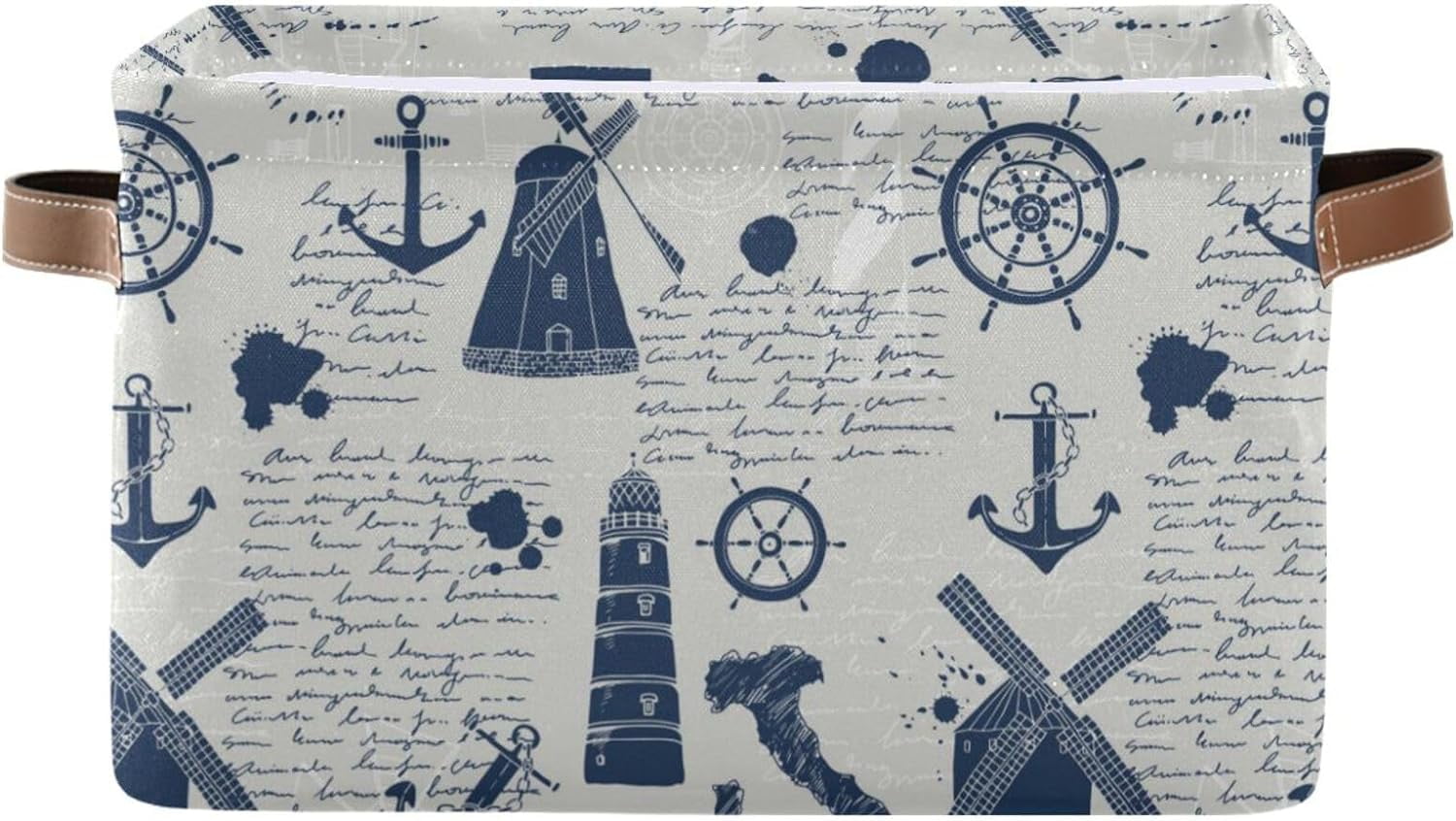 GZHJMY 2 Pack Foldable Rectangular Storage Baskets,Fabric Shelves ...