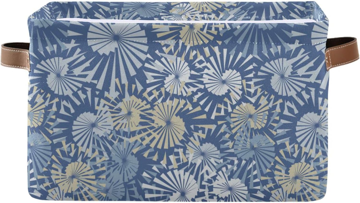 GZHJMY 2 Pack Foldable Rectangular Storage Baskets,Fabric Shelves ...