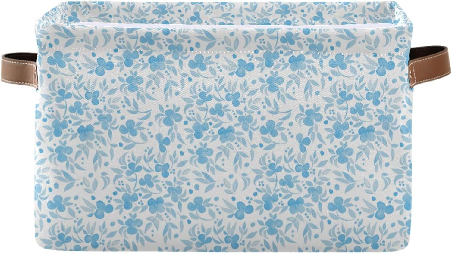 GZHJMY 2 Pack Foldable Rectangular Storage Baskets,Fabric Shelves ...