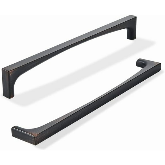 GZHJMY 2 Pack Handles 12-Inch (305mm) Cabinet Pulls, Venetian Bronze ...