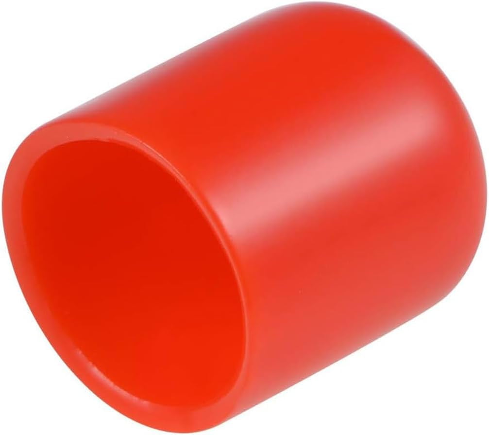 GZHJMY 20Pcs 1m ID Round Rubber End Caps, xible Screw End Caps Thread ...