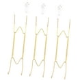 GZHJMY 3-Piece Wall Plate Hanger Set, with 10-14 Inch Plates, Steel ...