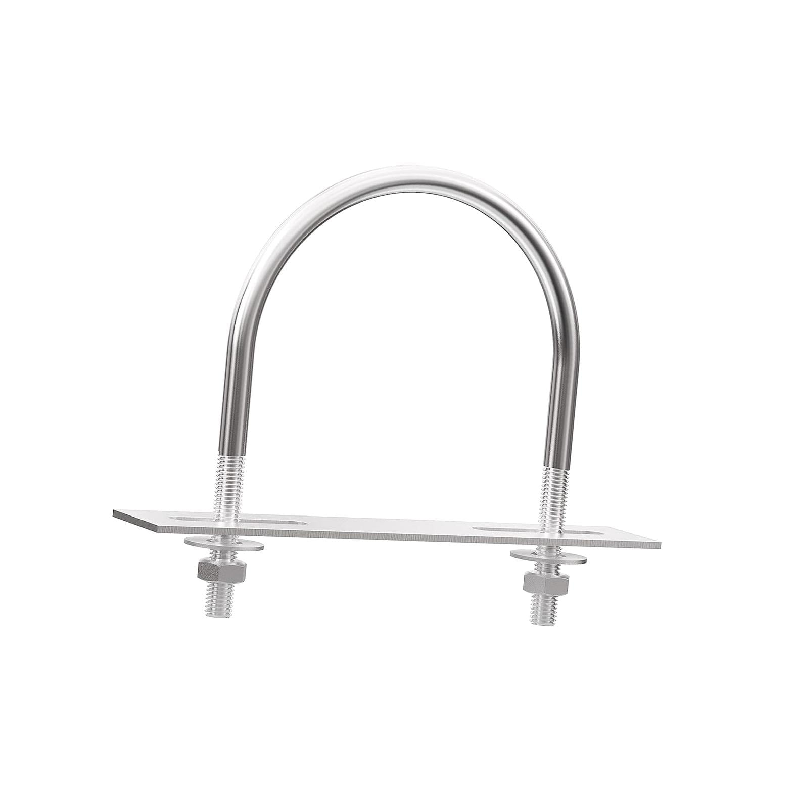 GZHJMY 304 Stainless Steel Round Bend U-Bolts 1.3"(33mm) Inner Width 2. ...