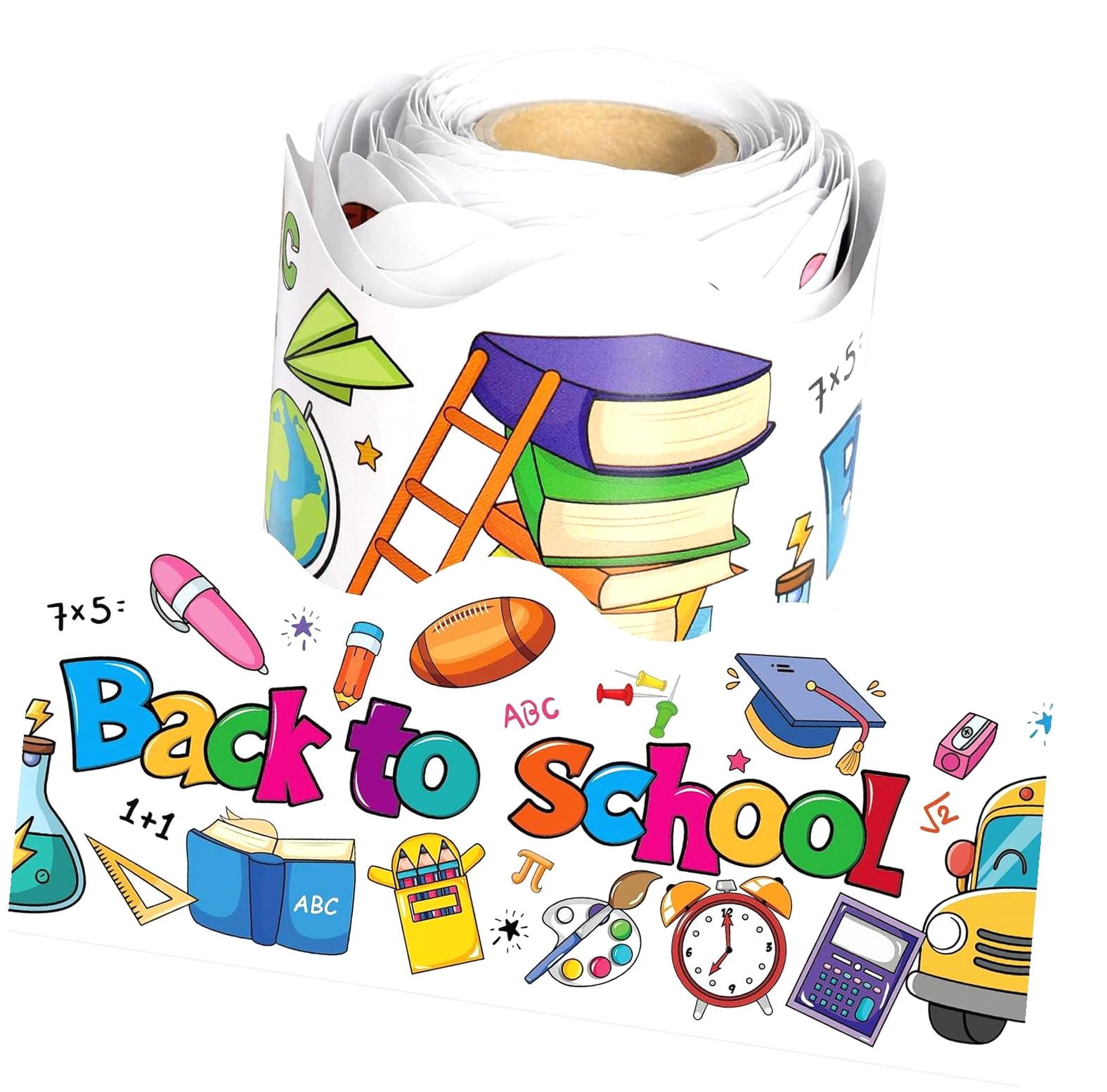 GZHJMY 32.8 Feet Back to School Bulletin Board Borders, First Day of ...