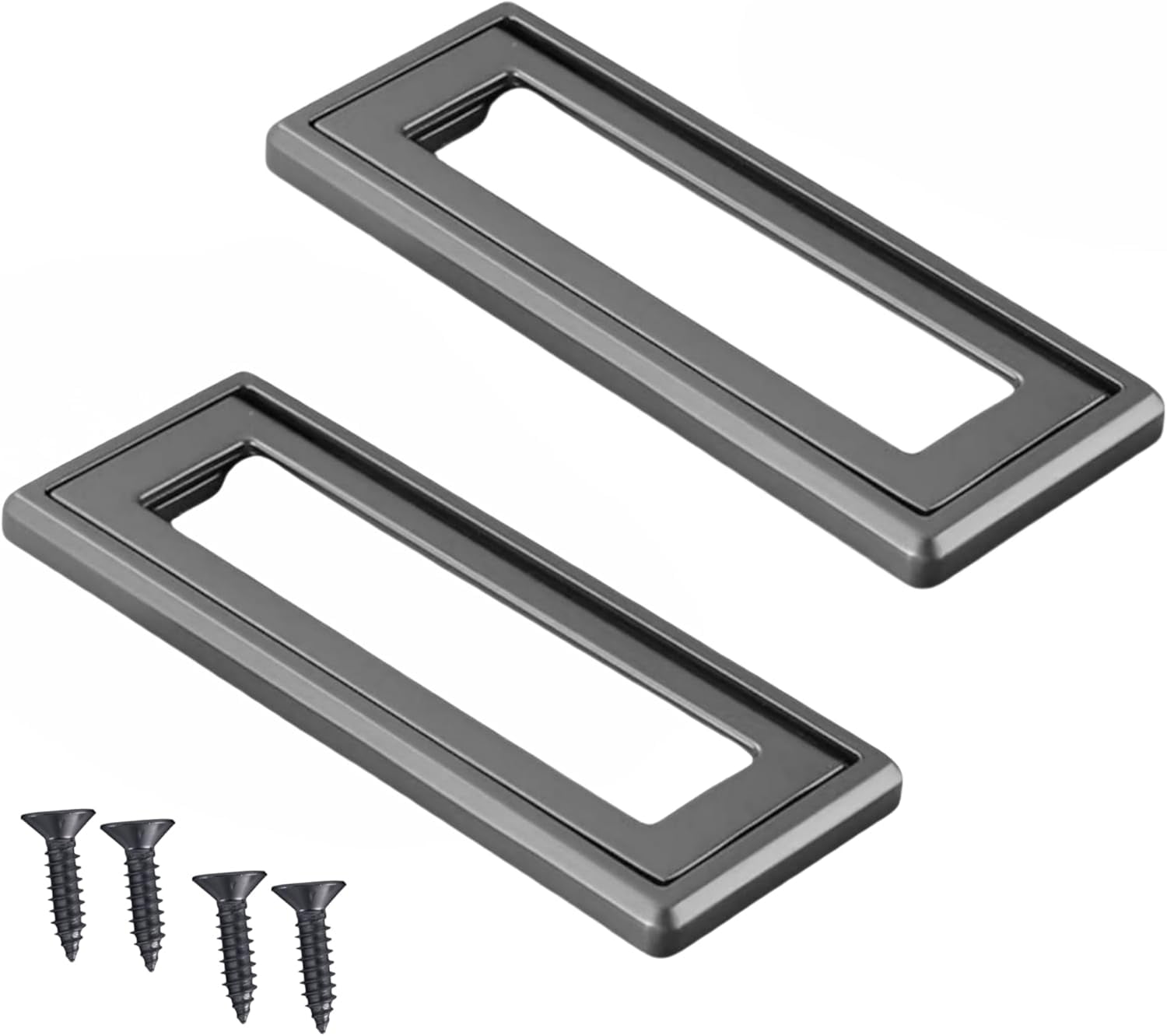 GZHJMY 4 Color Zinc Alloy Handle, Rectangular Clamshell Pulls ...