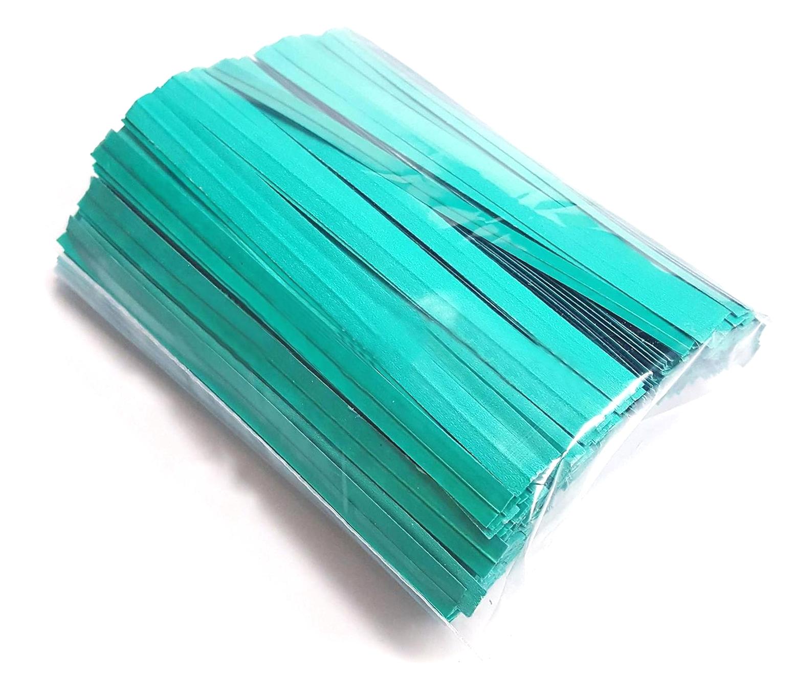 GZHJMY 4" Long Ties, 1000 Plastic, Tear-Resistant, Paper Ties, Party ...