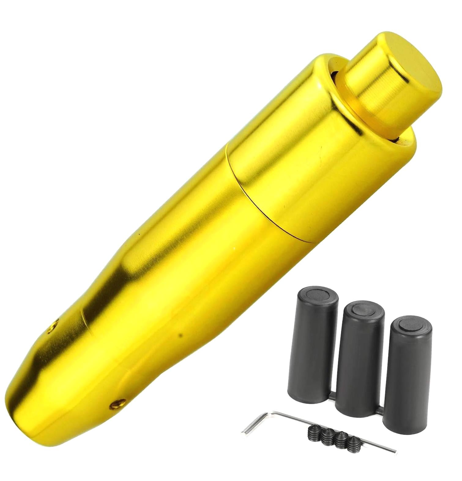 GZHJMY 5" Long Weighted Gear Stick Shift Handle Push Button Shifter ...