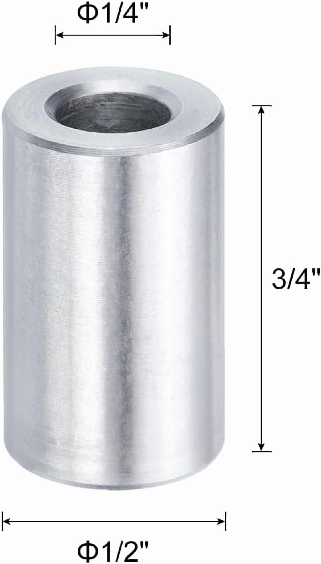 GZHJMY 5-Piece Aluminum Spacer Collection, 1/4" Bore, 1/2" Outer ...