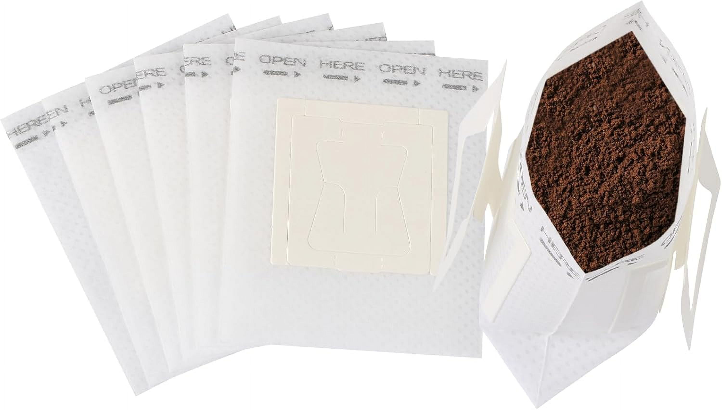 GZHJMY 50Pcs Portable Coffee lter Paper Bag, Hanging Ear Drip Coffee ...