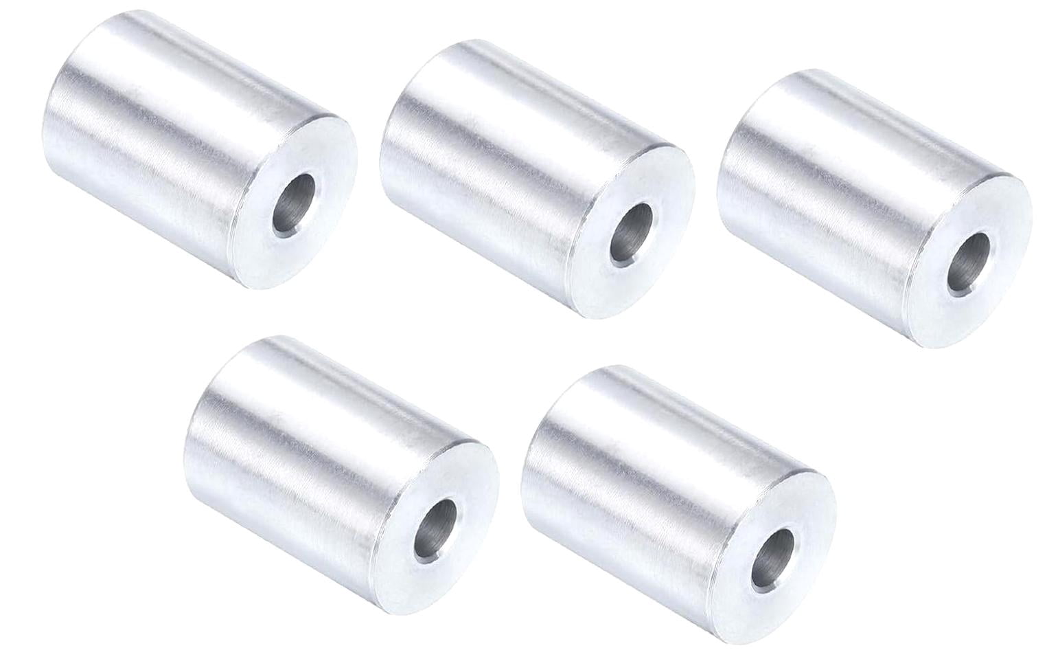 GZHJMY 5pcs Aluminum Spacer 1/4" Internal Diameter x 3/4" External ...