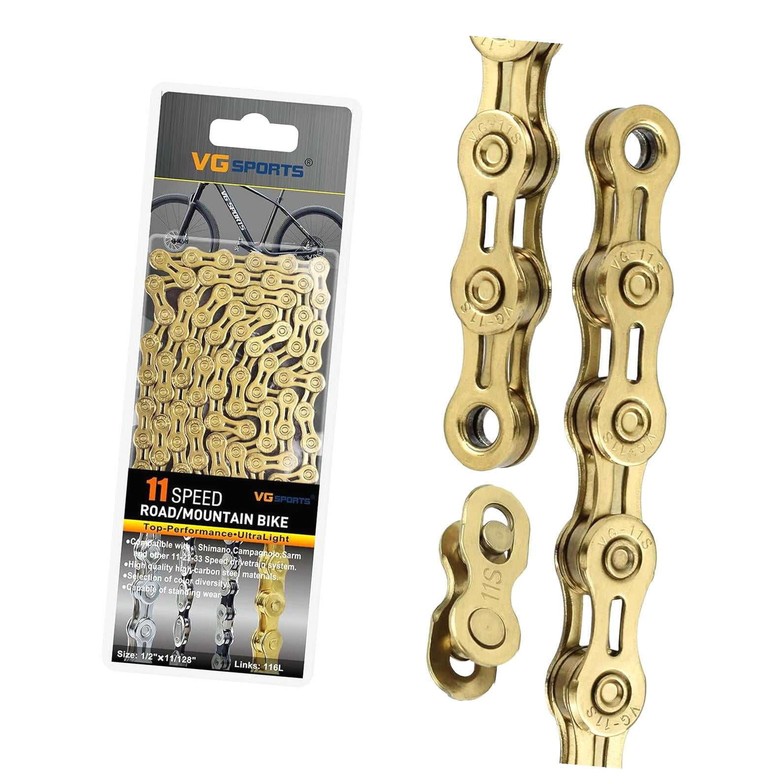 GZHJMY 6/7/8/9/10/11 Speed Chains, Lightweight Half/Full Hollow for ...