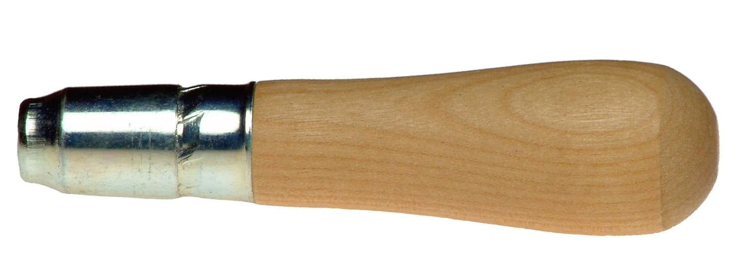 GZHJMY 64225 Size No. 3 Long Ferrule File Handle for 8" to 12" Files, 5 ...