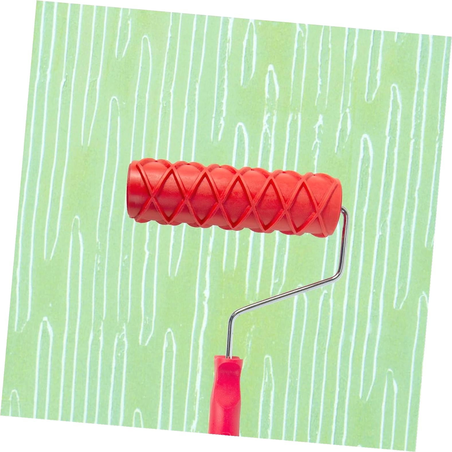 GZHJMY 7-Inch Textured Paint Roller for DIY Wall Art, Furniture, and ...