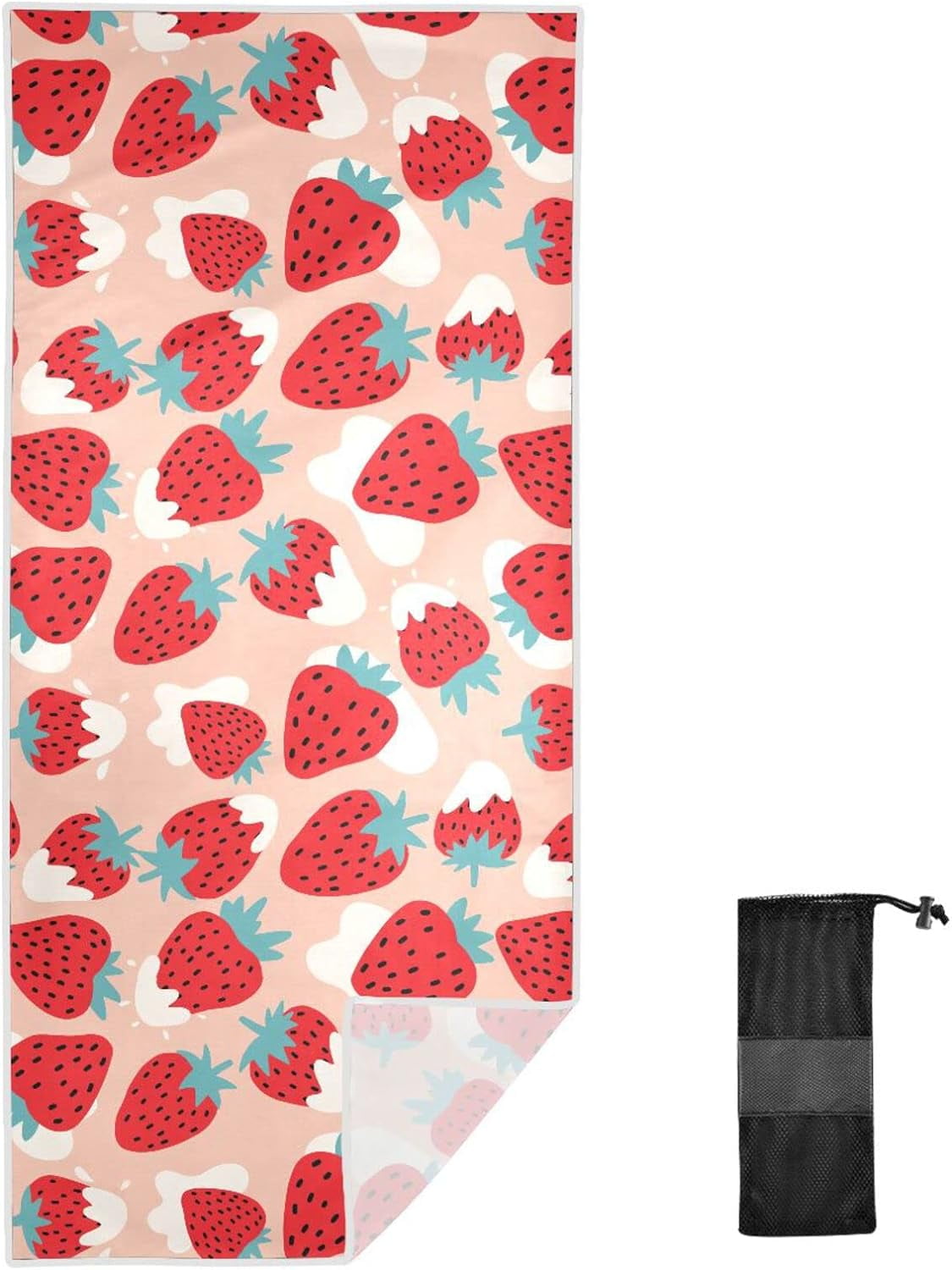 GZHJMY 71x31In Absorbent Quick Drying Beach Towel, Delicate and Easy to ...