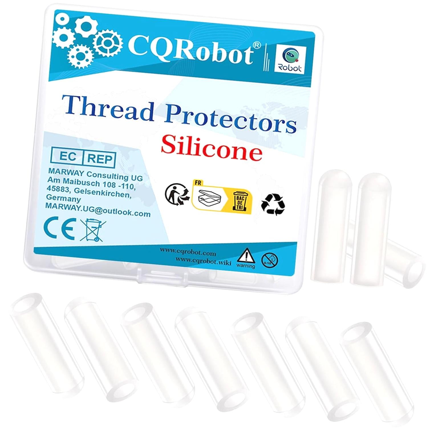 GZHJMY 80pcs Silicone End Caps 4/25Inch High Temp Protective Flexible ...