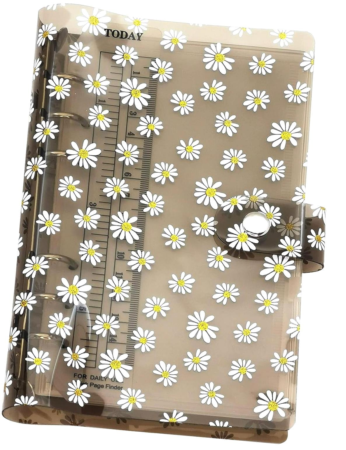 GZHJMY A6 A5 6-Holes Colorful PVC Cover Round View Binder with Snap ...