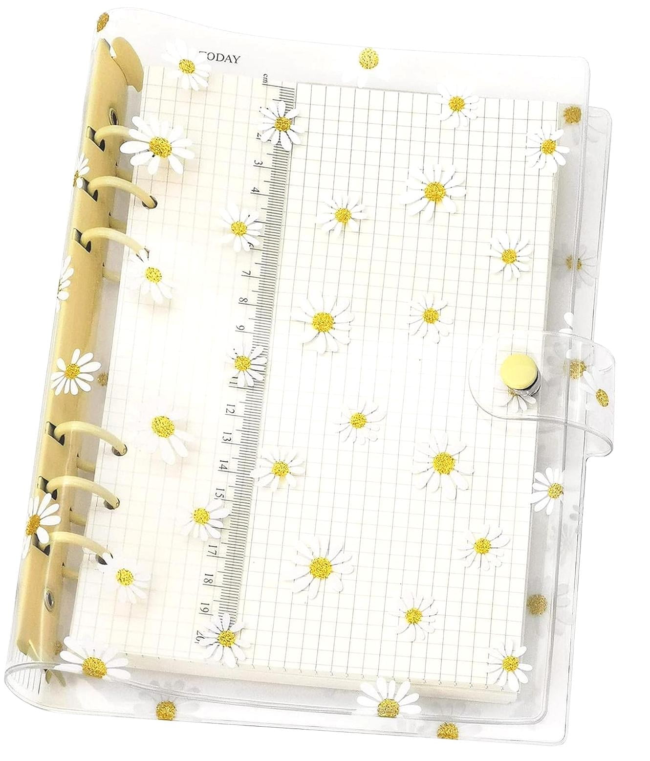 GZHJMY A6 A5 6-Holes Vibrant PVC Cover Round View Binder with Snap ...