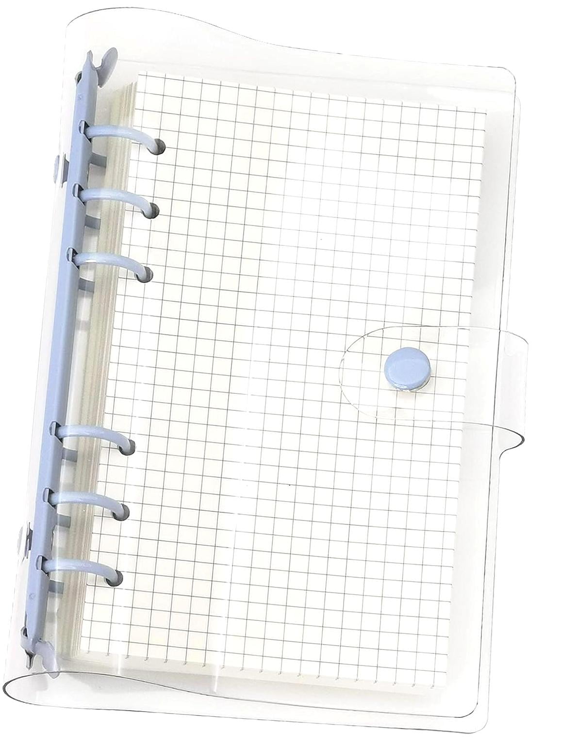 GZHJMY A6 A5 6- Vibrant PVC Cover Round View Binder with Snap Button ...