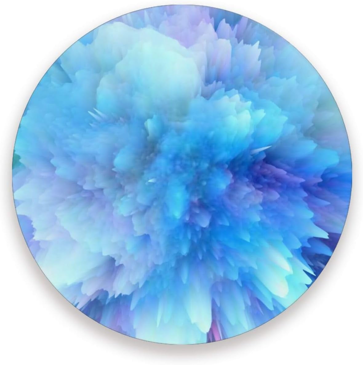 GZHJMY Abstract Universe Blue Coasters for Drinks Set of 4, Absorbent ...