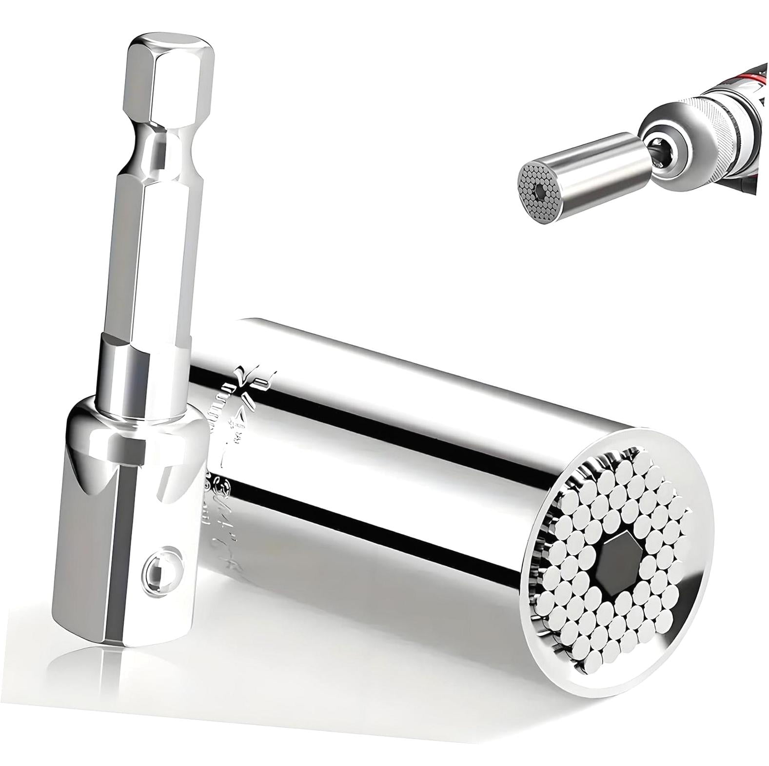 GZHJMY Adjustable Socket for 1/4'' - 3/4'' Metric 7mm-19mm, Multi ...