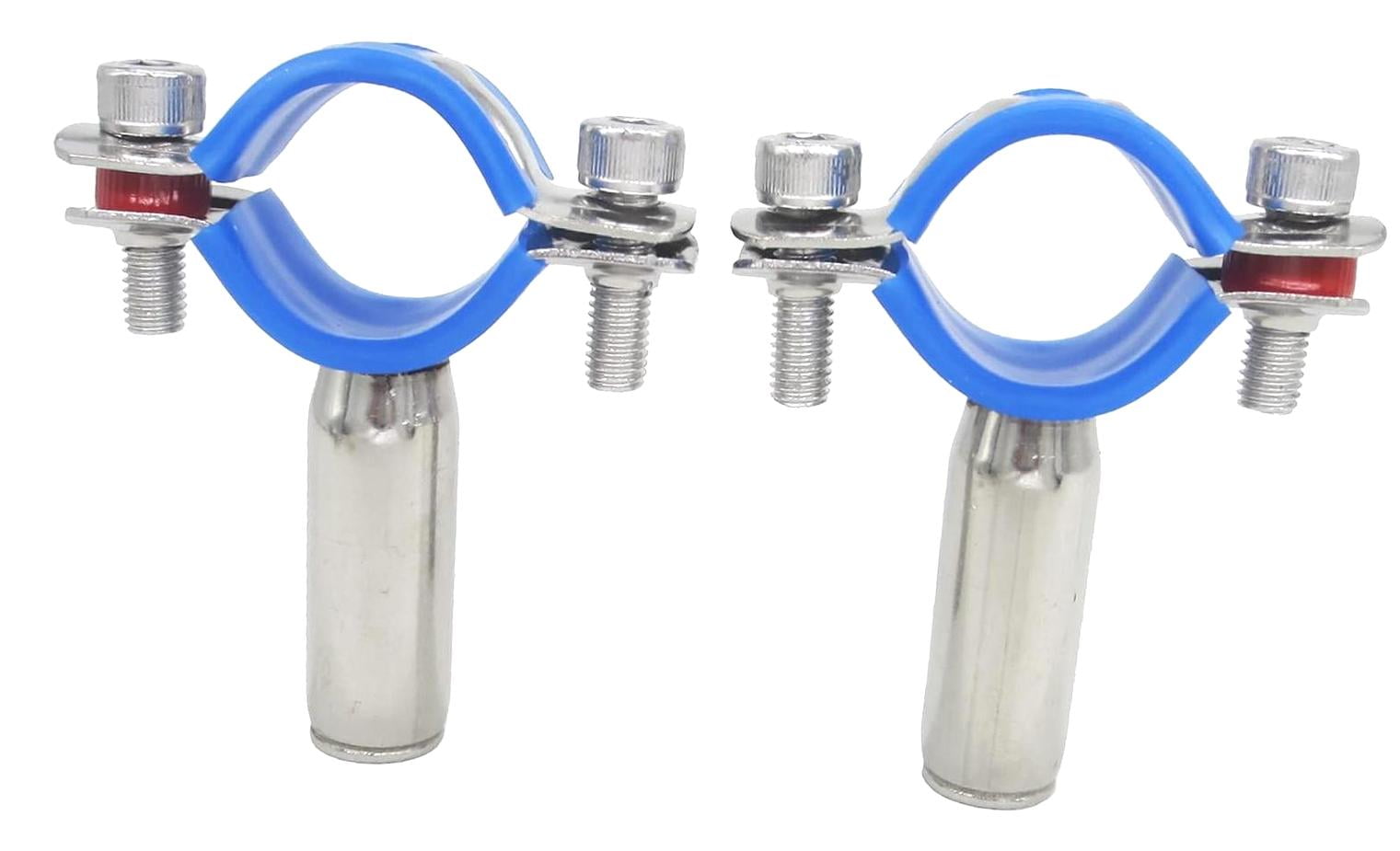 GZHJMY Adjustable Stainless Steel Pipe Clamp Bracket - Support for Wall ...