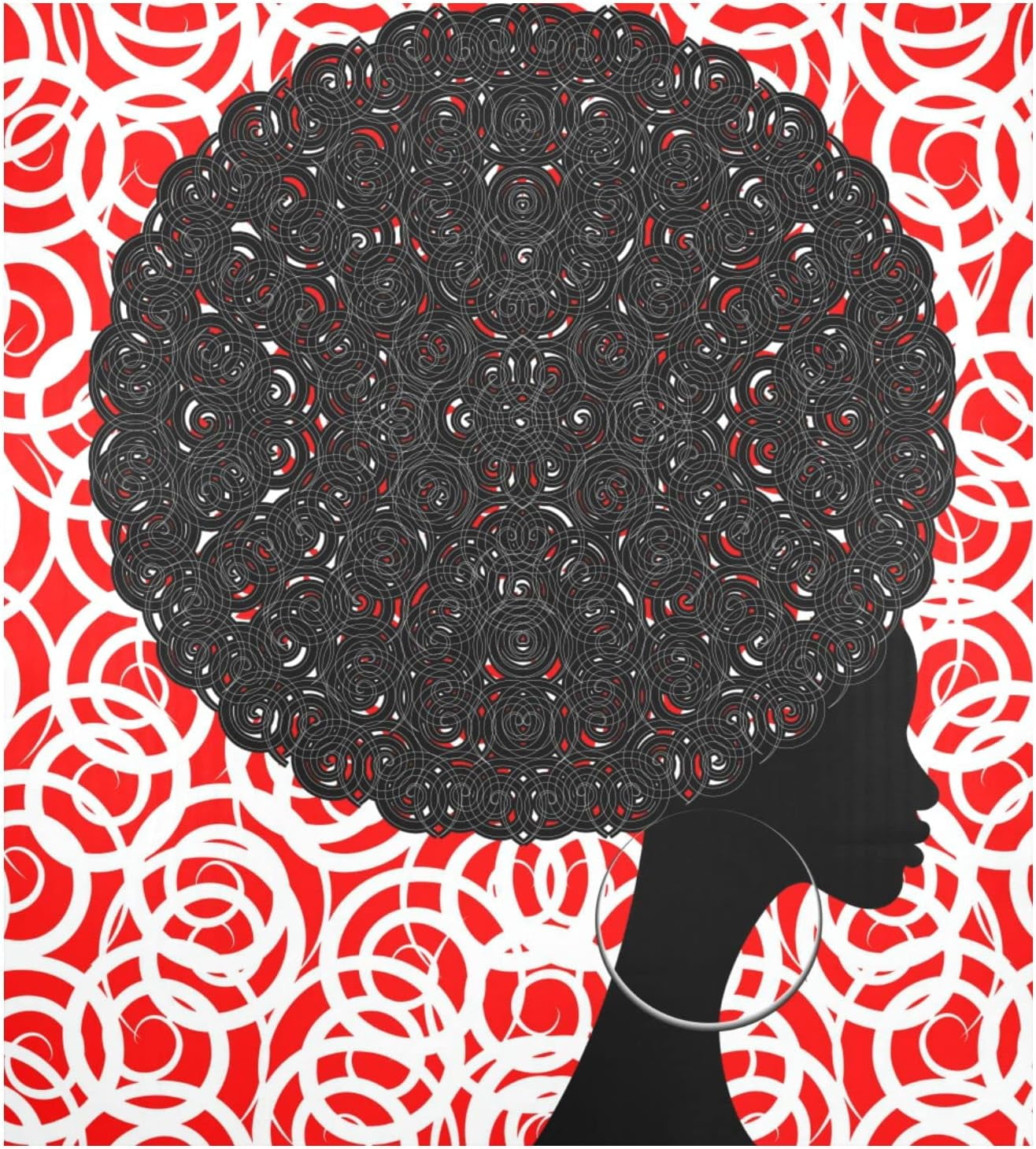 GZHJMY African American Woman Large Dishwasher Magnet Magnetic Cover ...