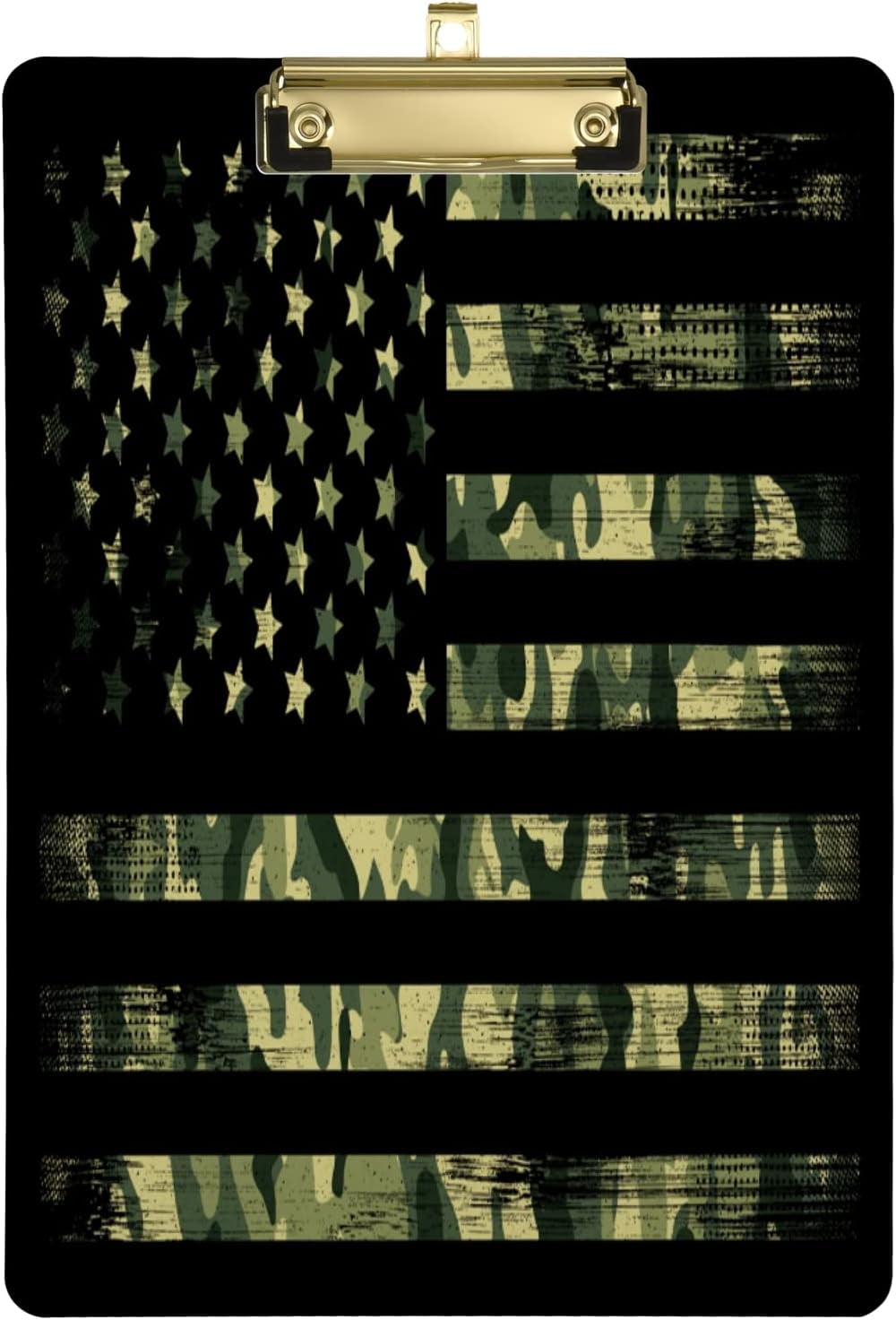 GZHJMY American Flag Camouflage Acrylic Clipboard Letter Size 9" x 12.5 ...