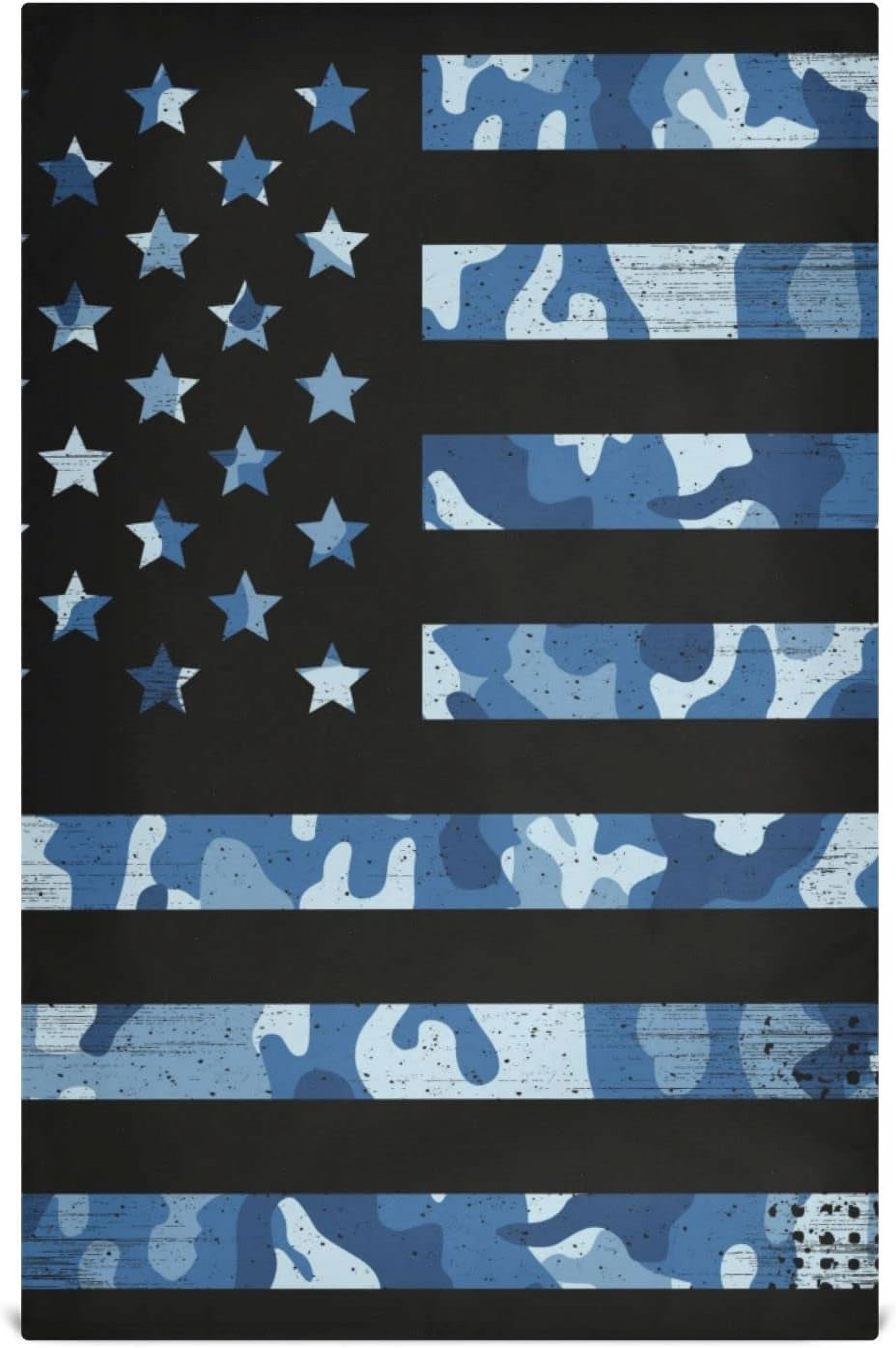 GZHJMY American Flag Navy Camouflage Kitchen Towel, Dish Towels Quick ...