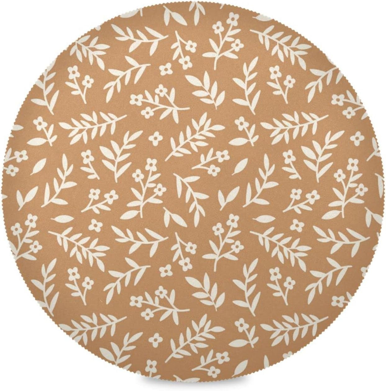 GZHJMY Art Background 15.4 Inch Round Dinner Placemat, Polyester ...