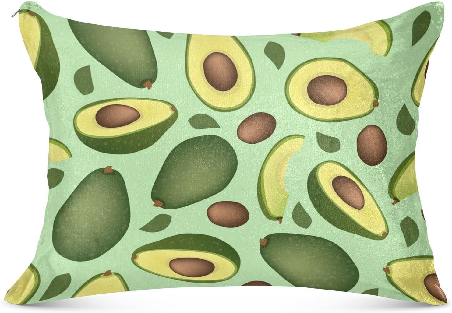 GZHJMY Avocado Standard Pillowcase Super Soft Cozy Plush Pillow Case ...