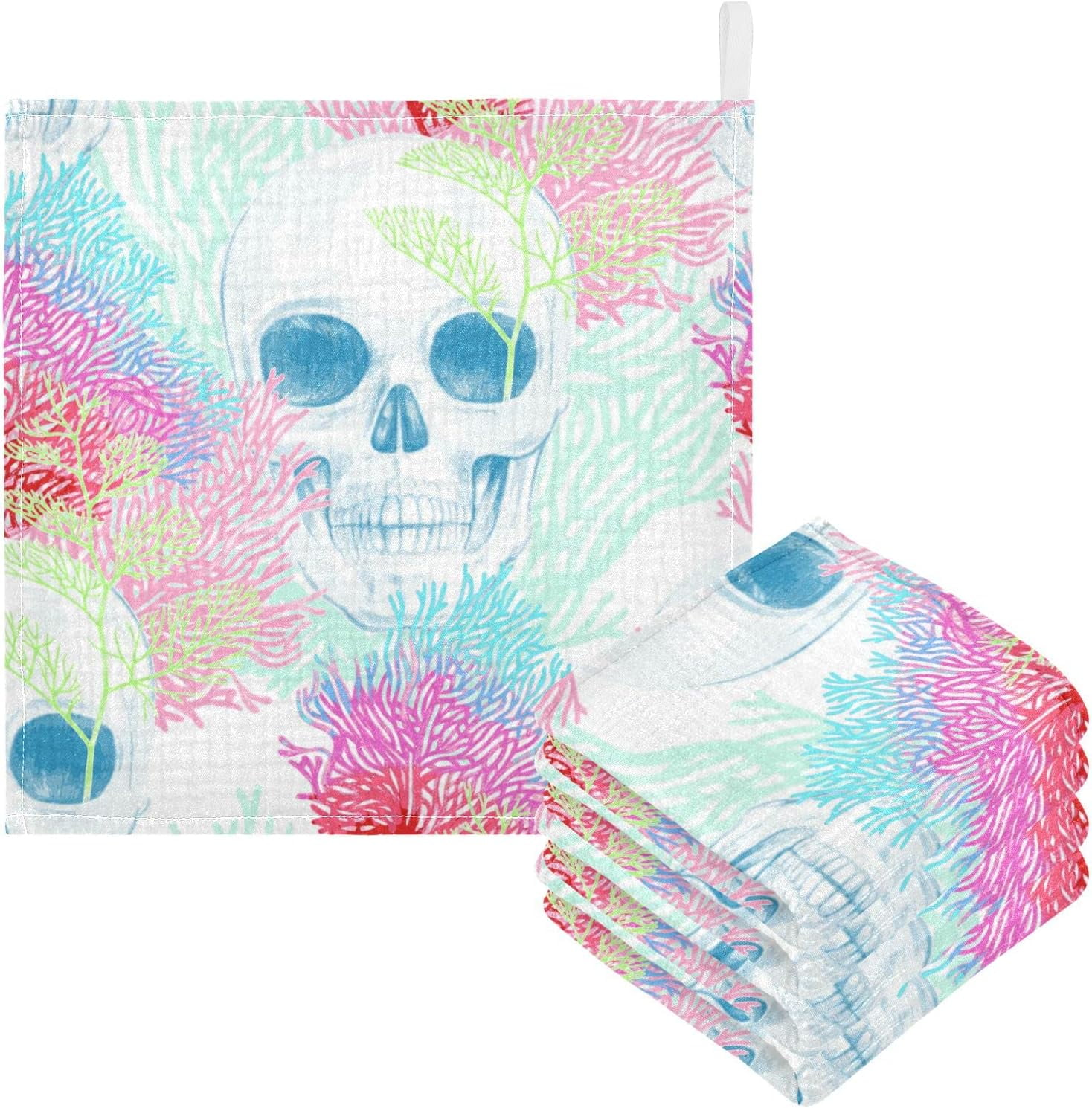 GZHJMY Baby Gauze Towels for Kids Soft Handkerchief Newborn 100% Cotton ...