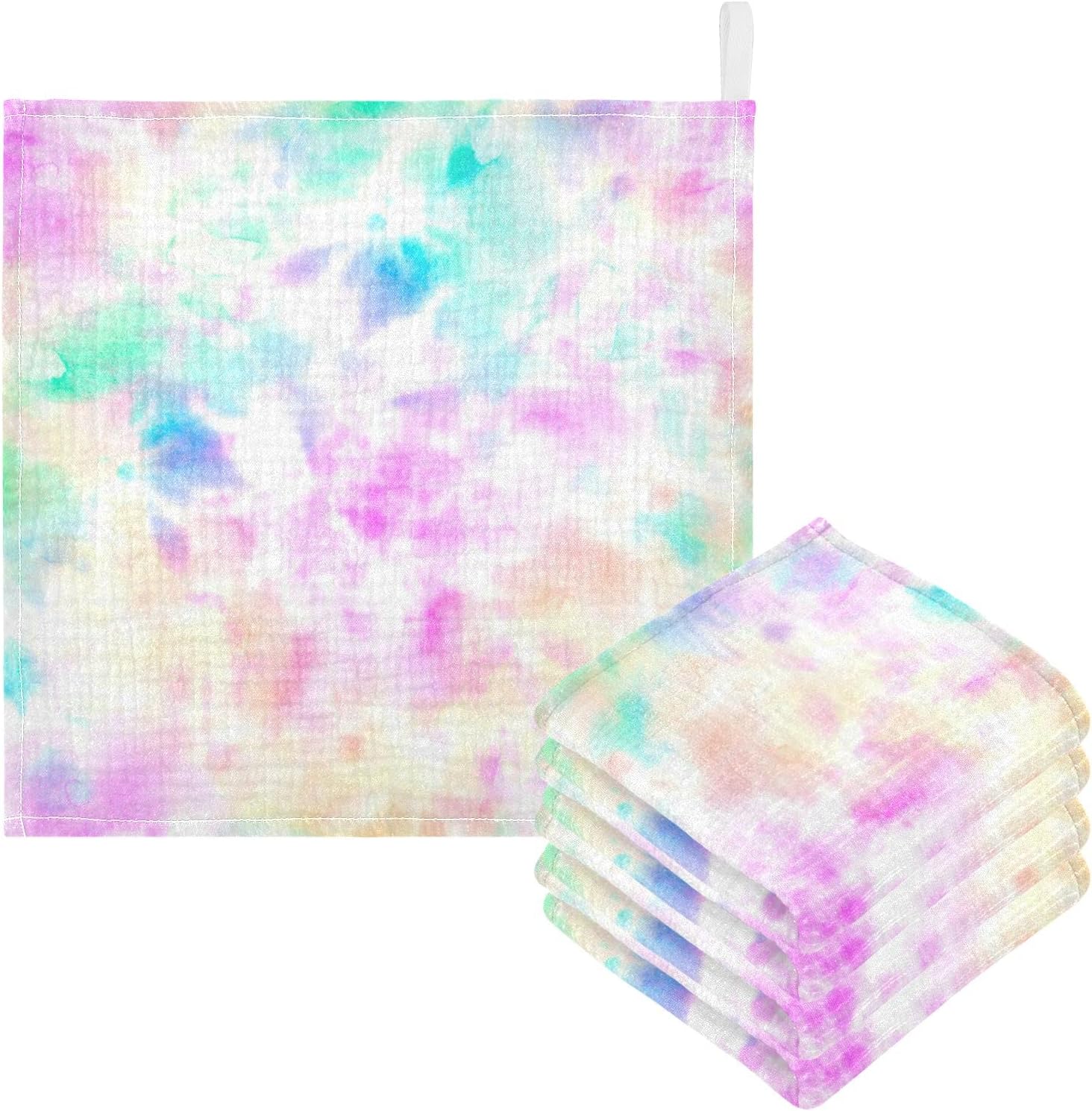 GZHJMY Baby Gauze Towels for Kids Soft Handkerchief Newborn 100% Cotton ...