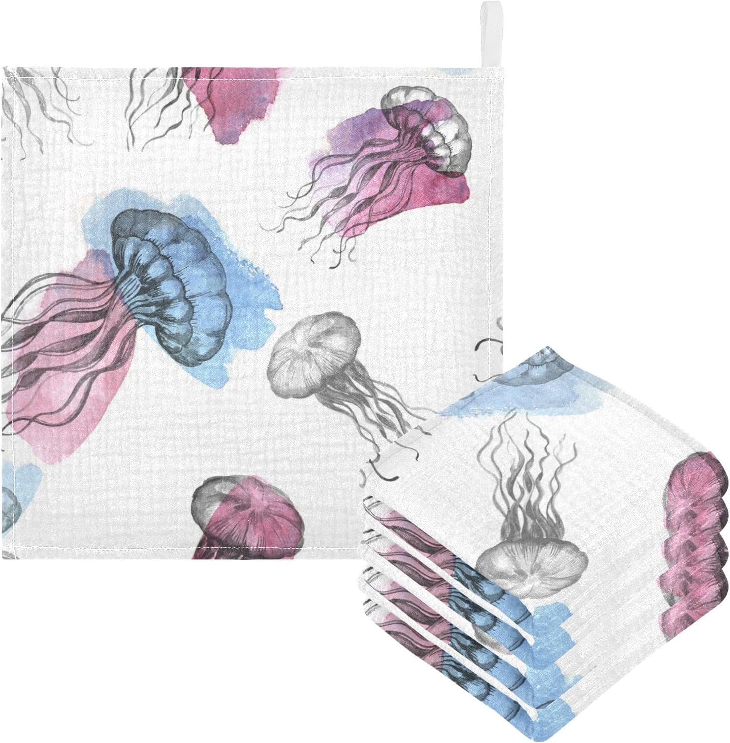 GZHJMY Baby Gauze Towels for Kids Soft Handkerchief Newborn 100% Cotton ...