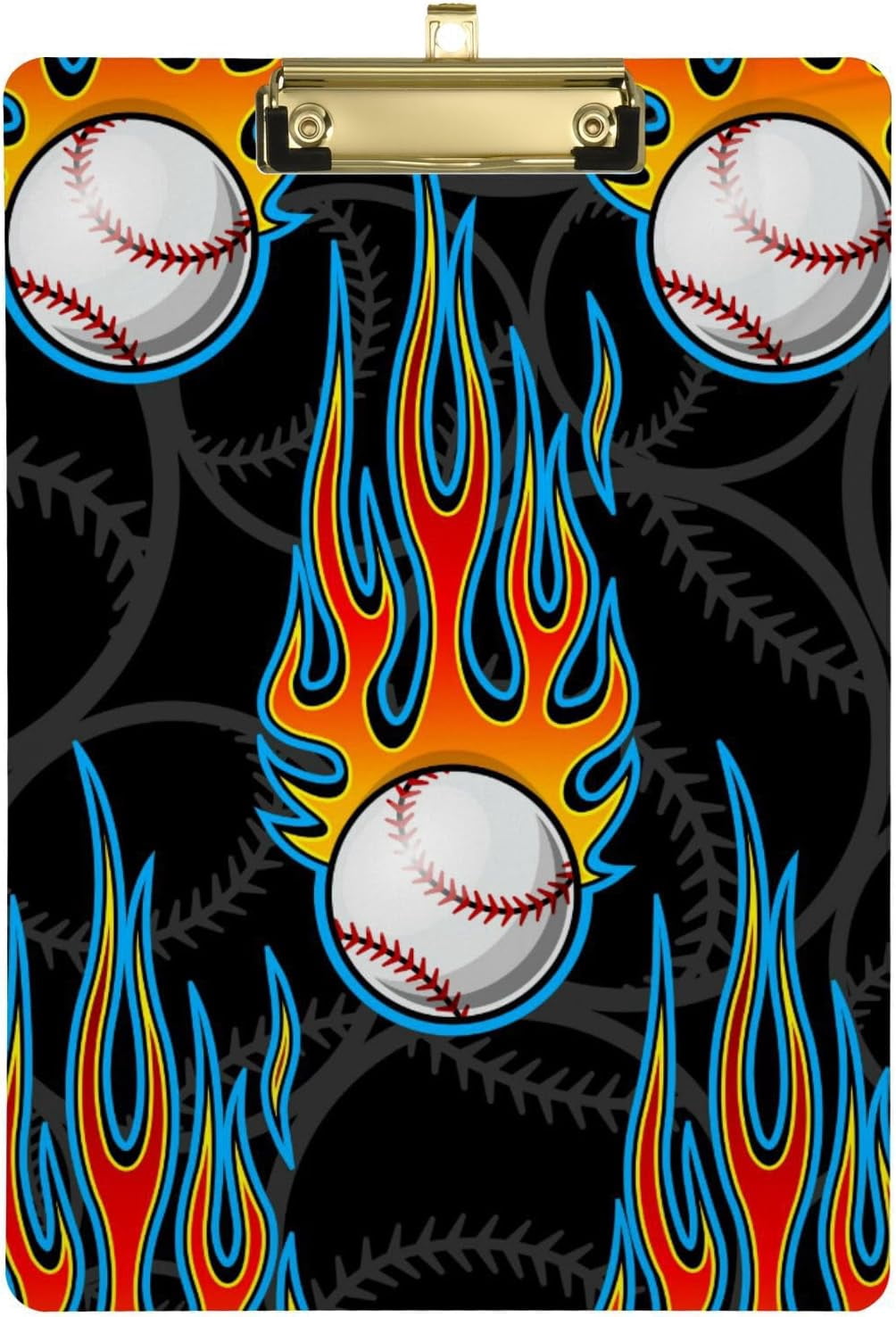 GZHJMY Baseball Clipboard A4 Standard Size Decorative Clipboard with ...