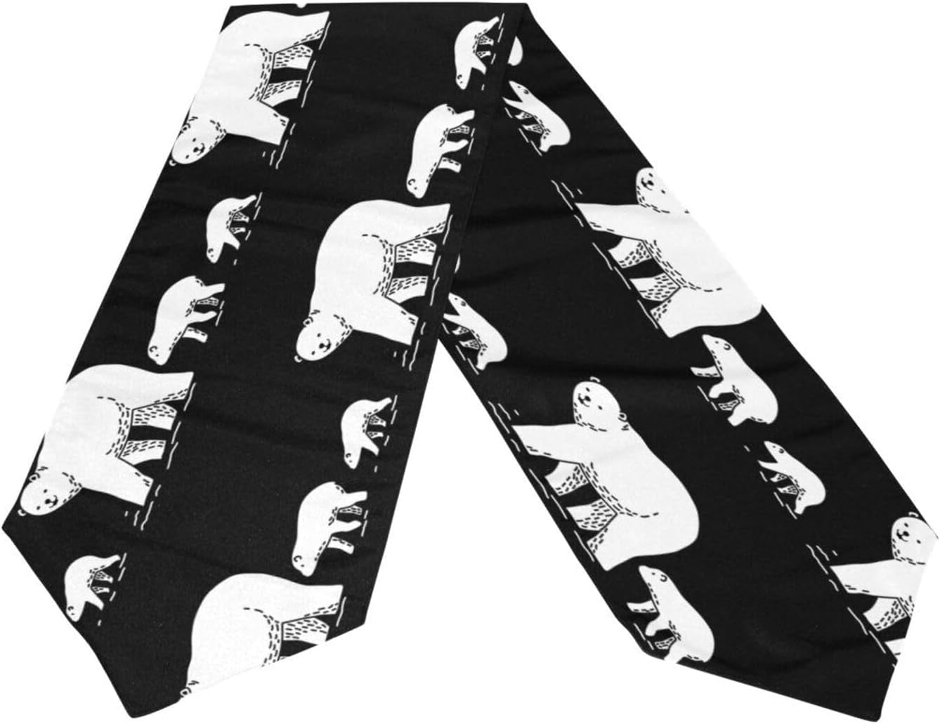 GZHJMY Bear Polar Bear Table Runner Seasonal Table Cloth Runner for ...