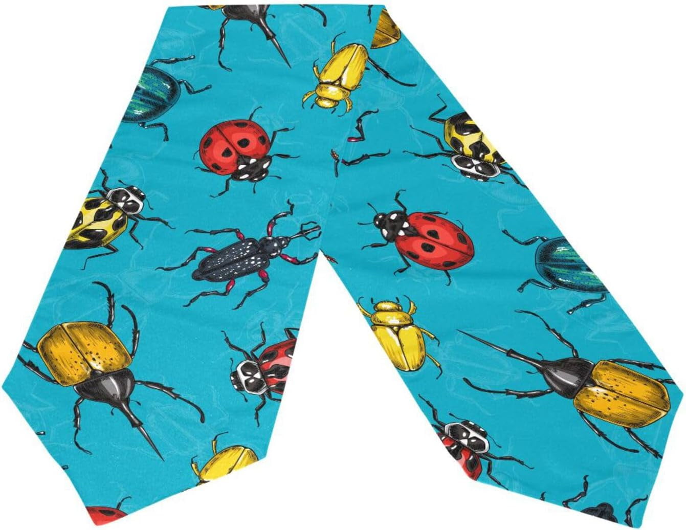 GZHJMY Beetles Insect Table Runner Seasonal Table Cloth Runner for ...
